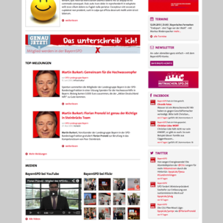 Design-Variante "Bundes-SPD" - SPD-Web-O-Mat